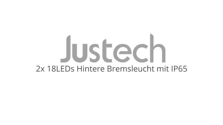 Justech 2ชิ้น18LED 4ฟังก์ชั่นไฟท้ายโคมไฟรถพ่วงรถบรรทุกรถตู้คาราวาน E ...