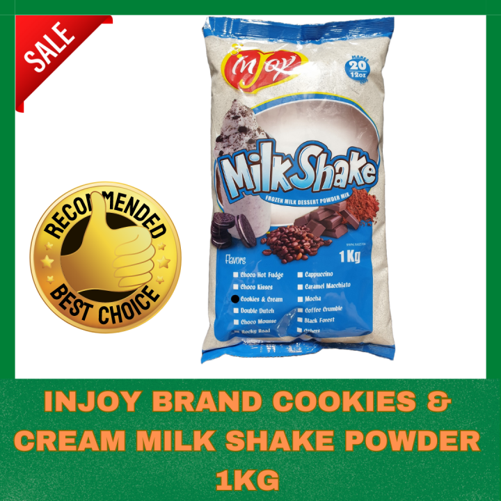 inJoy Cookies and Cream Milk Shake | Instant Powder Milk Drink 1kg ... inJoy Cookies and Cream Milk Shake | Instant Powder Milk Drink 1kg ...