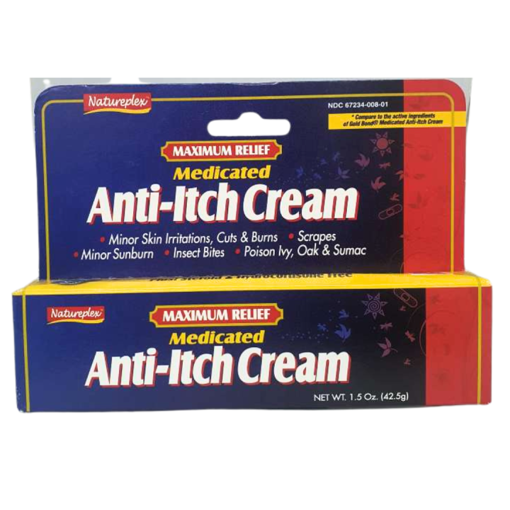 Maximum Relief Medicated Anti-Itch Cream (1.5 Oz / 42.5g) | Lazada PH