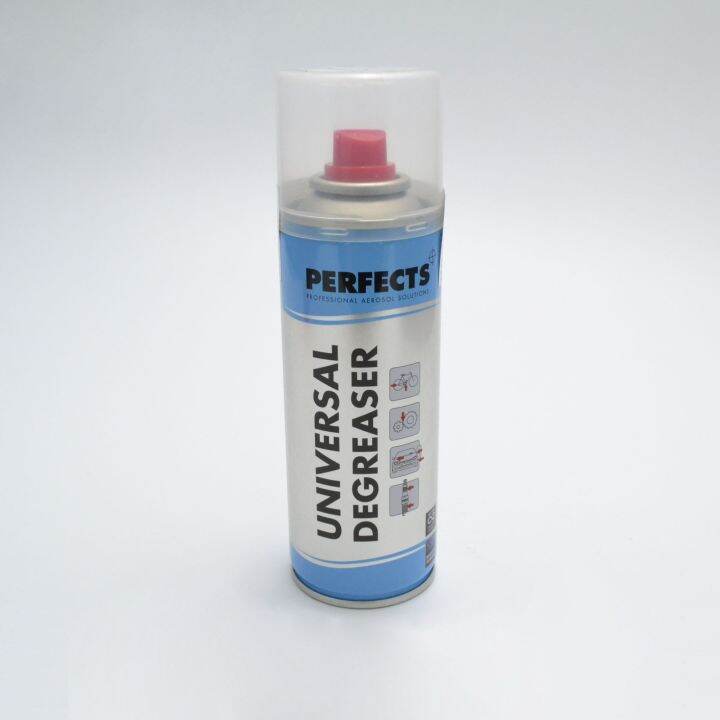 สเปรย์ PERFECTS Universal Degreaser 200ml. ทำความสะอาดกำจัดไขมัน (Blue) แบบแห้ง | Lazada.co.th