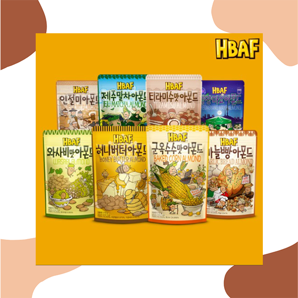 [HBAF] Tom's Korean Honey Butter Almonds 120g | Lazada PH