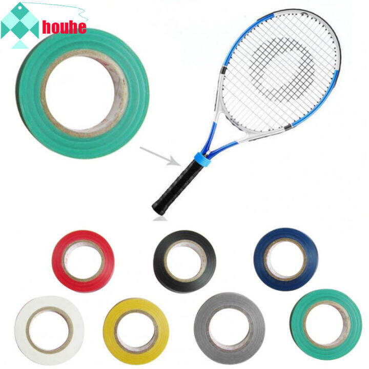 Pita penyegel raket tenis raket Badminton, 5 buah perlindungan matahari ...