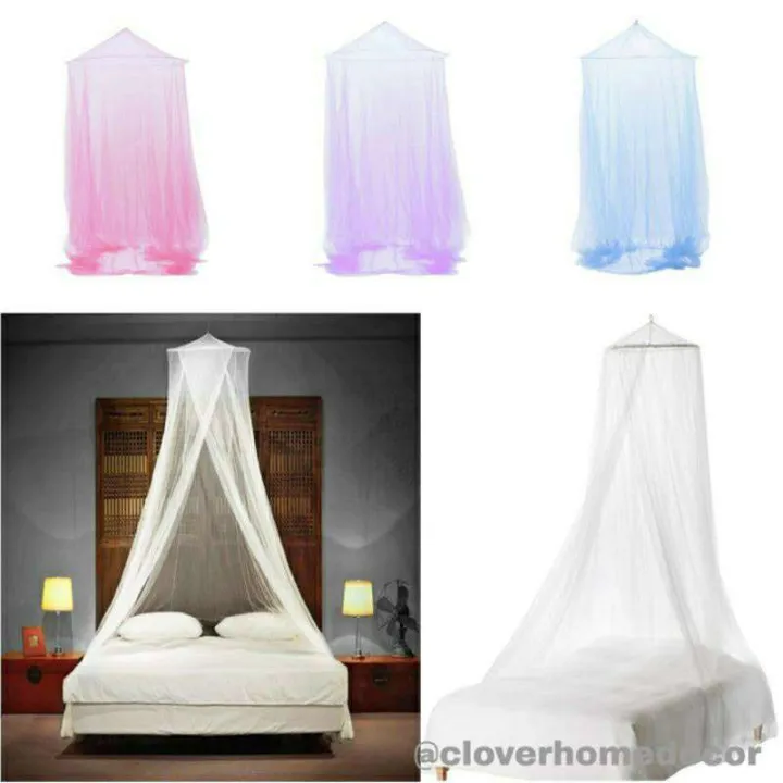 New Hanging Mosquito Net (210 cm height×190 cm length×60 cm ring ...