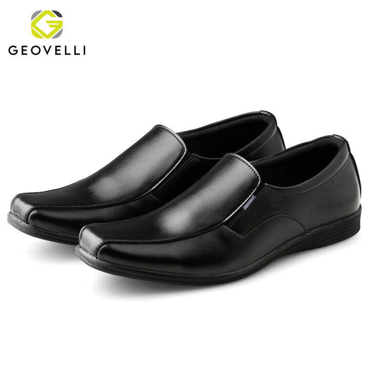 GEOVELLI - Sepatu Pantofel Pria Pantofel Hitam Pria Sepatu Pantopel ...
