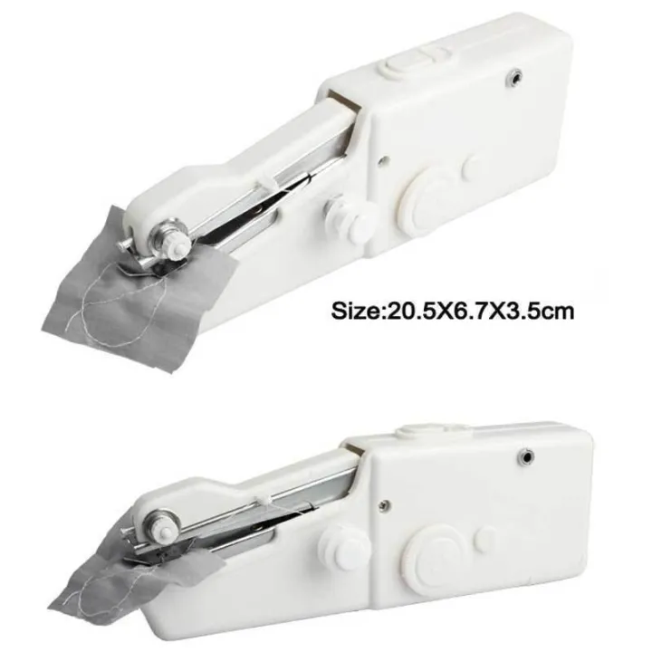 TGI-Hand Held Sewing Machine Singer Portable Stitch Sew Quick Handy ...