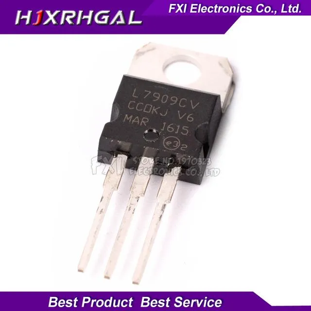 10pcs L7909CV L7909 TO220 TO-220 7909 LM7909 MC7909 voltage regulator ...