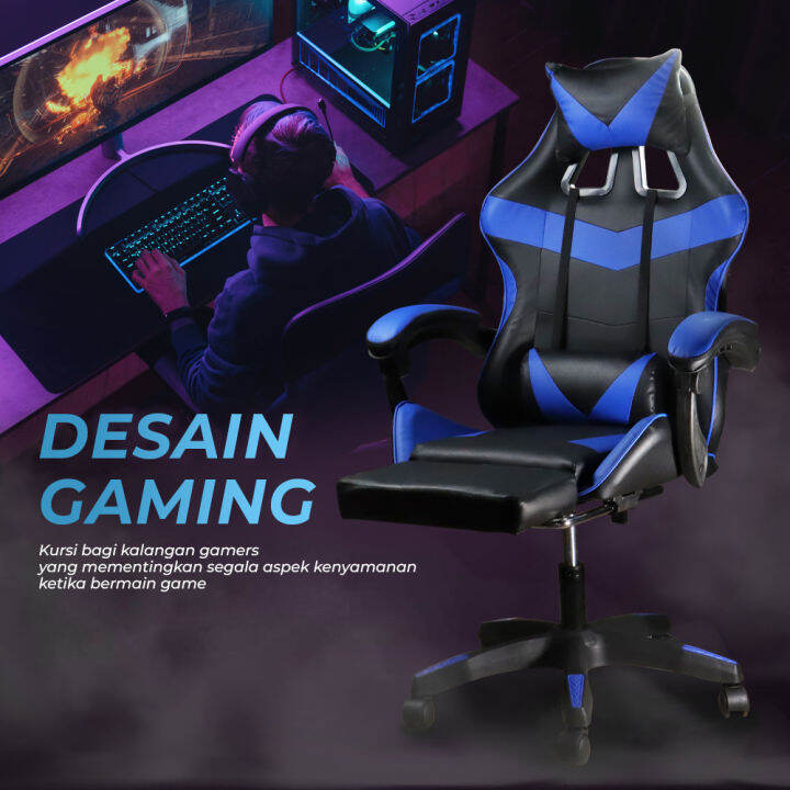 Kursi Gaming/ Gaming Chair /Kursi Video Game/ Kursi Santai Kursi Gamers ...