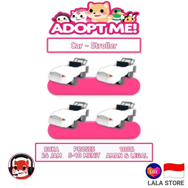 Adopt Me Stroller - Car Stroller - Roblox | Lazada Indonesia