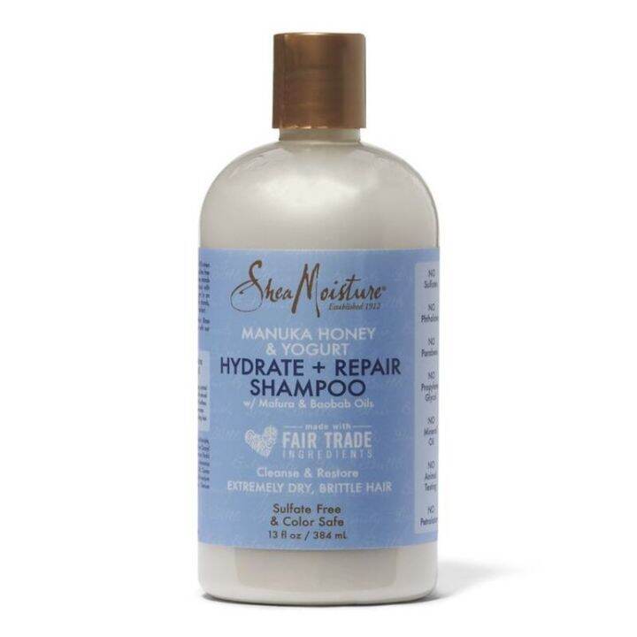 SheaMoisture Manuka Honey and Yogurt Shampoo CGM approved [Shea ...