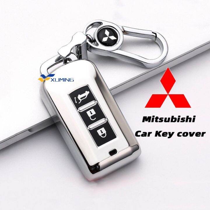 TPU รถสำหรับ Mitsubishi Xpander Outlander ASX Pajero Eclipse Cross Montero Xpander Remote Fob ...