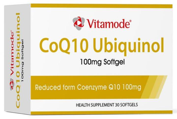 Vitamode CoQ10 Coenzyme Q10 Ubiquinol 100mg 3 x 10 Softgels Exp: 11/ ...