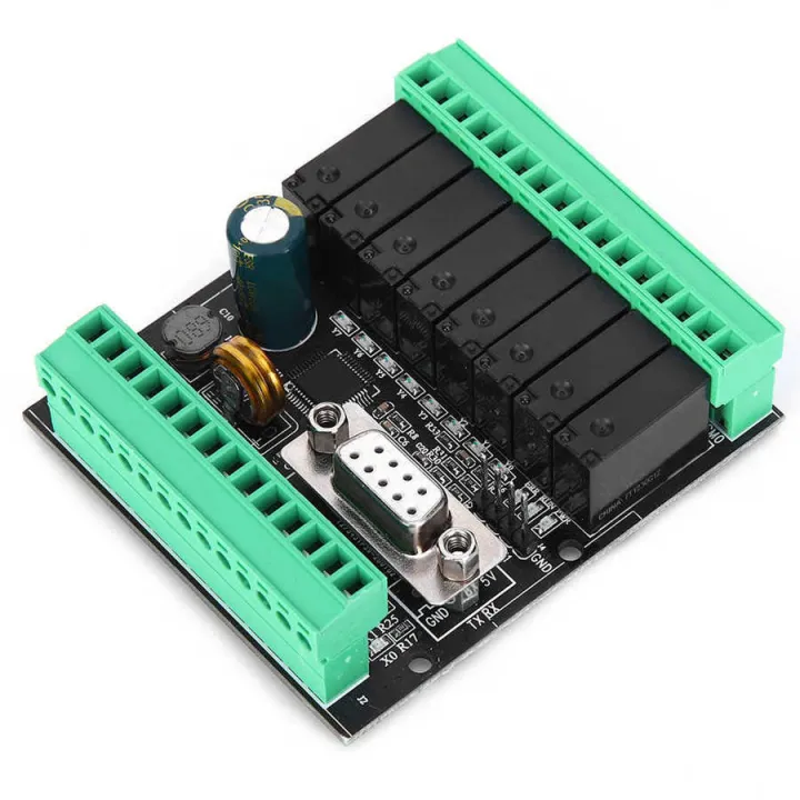 PLC บอร์ดควบคุมอุตสาหกรรมโปรแกรม Ic Controller ขึ้นอยู่กับ FX1N/2N-6MR ...
