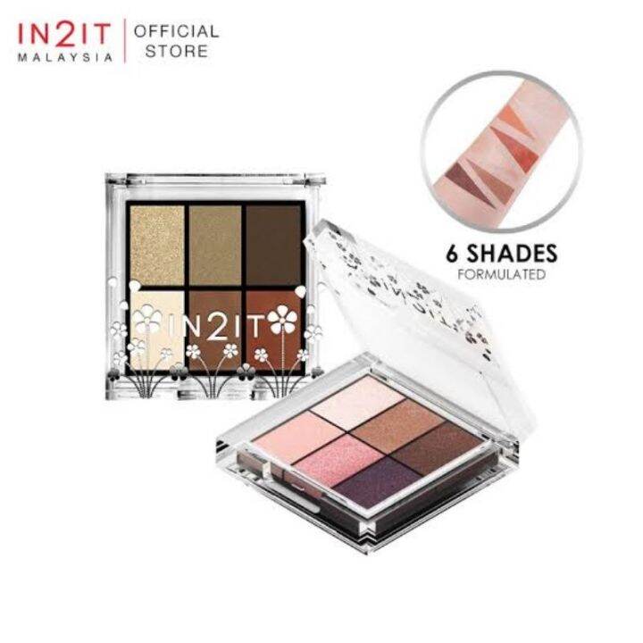IN2IT Nude 6 Colors Palette Eyeshadow 04 | Lazada PH