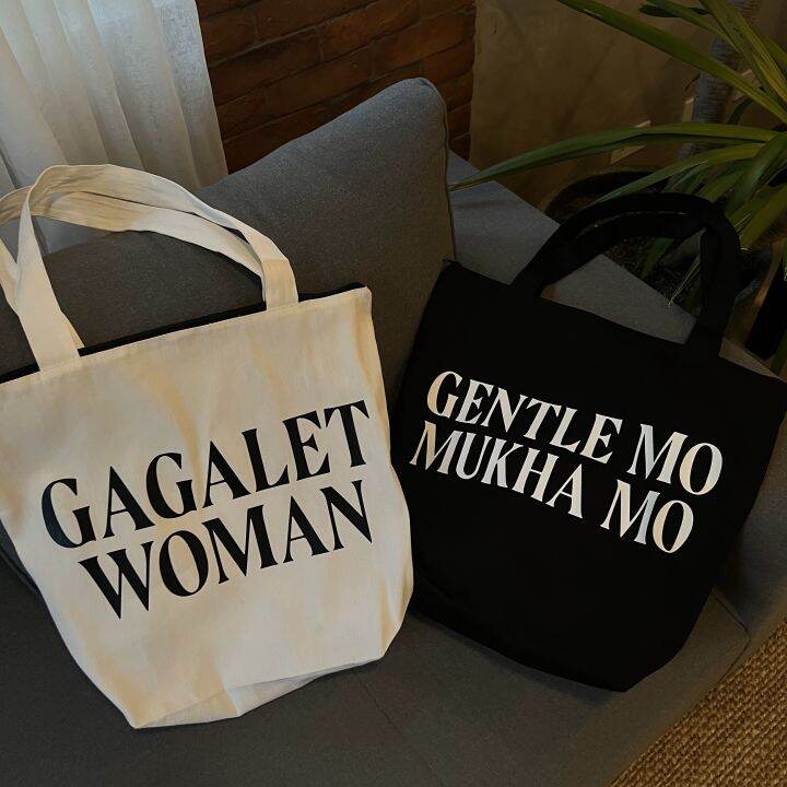 ANIYA CLOTHING Gagalet Woman Gigil Woman Gentle Mo Mukha Mo Tote Bag ...