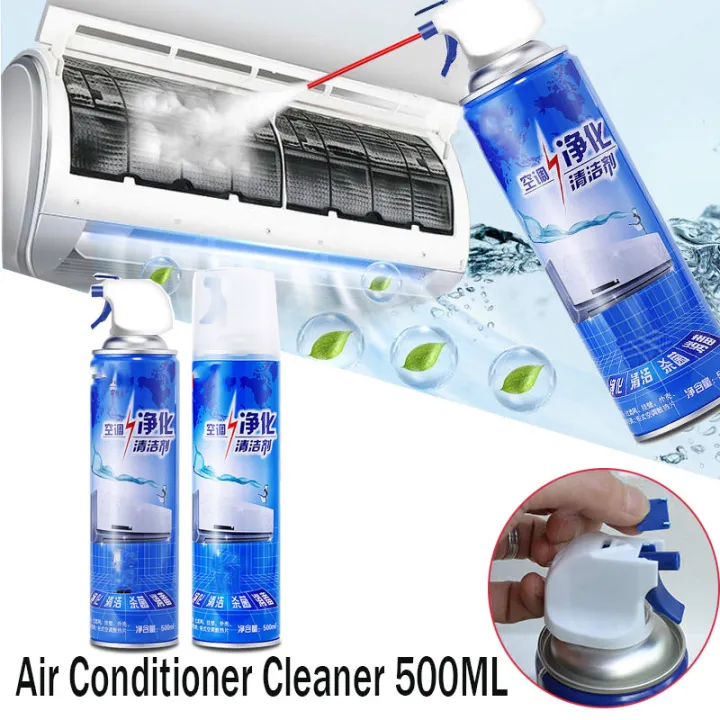 500ml-1Pc. Air Conditioner Cleaning Spray Aircon Dust Foam Cleaner for ...