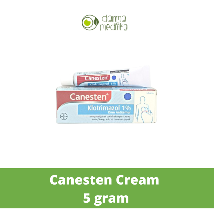 Canesten Krim - Salep Infeksi Jamur Kulit Panu Kadas dan Kurap | Lazada ...
