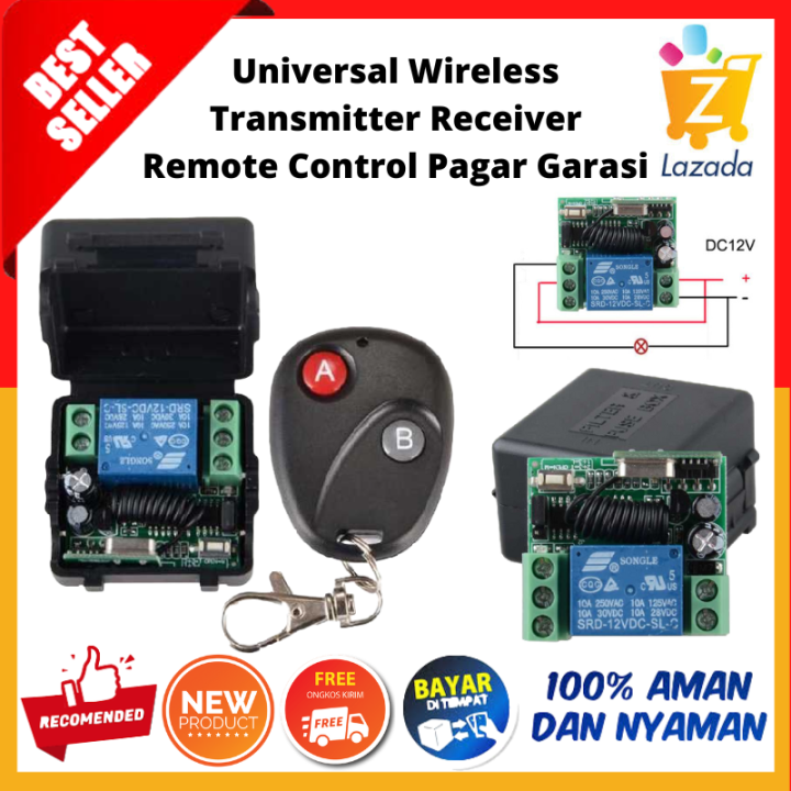 [BISA COD] Controller Remote Garasi / Control Pagar Garasi / Universal ...