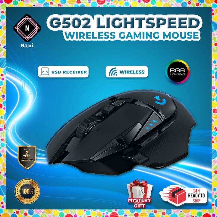 Logitech G502 Lightspeed Wireless Gaming Mouse (EXTRA Protection ...