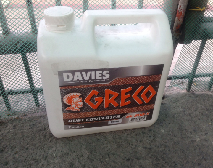 Davies Greco Rust Converter Gallon Size Tanggal Kalawang Remover ...