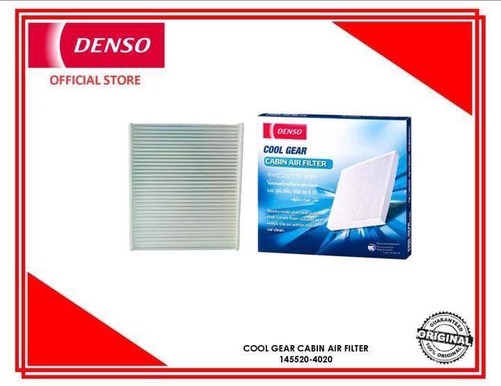 DENSO Cool Gear Cabin Filter 4020 for Toyota Innova/Hilux/Fortuner 1GD ...