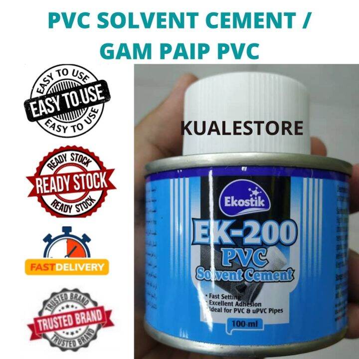 MALAYSIA STOCK-PVC Pipe Solvent Cement / Gam Paip PVC | Lazada