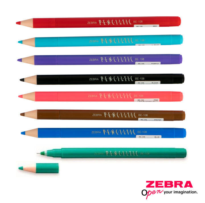 Zebra Rollerball Pen PENCILTIC Needle Tip 0.5mm BE-108 | Lazada PH