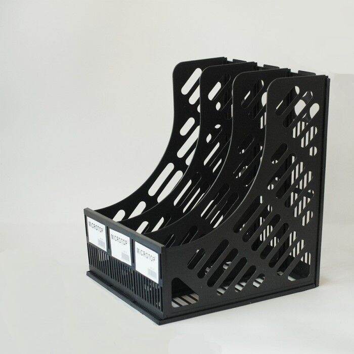 BOS Box File Plastik 3susun/Box Keranjang/Dokumen/Book Organizer/Rak ...