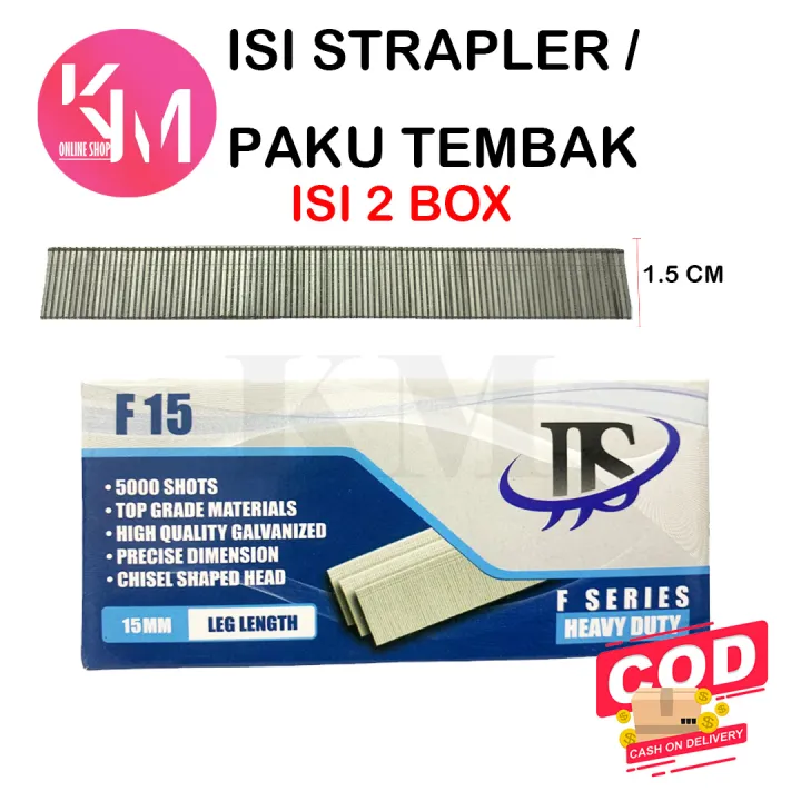 Isi Straples / Isi Strapler F15 / Isi Air Nailer F15 isi 2 box ...