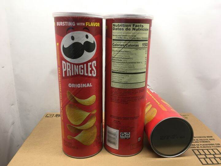 Pringles Potato Crisps Original (149g) USA (SG READY STOCK) | Lazada ...