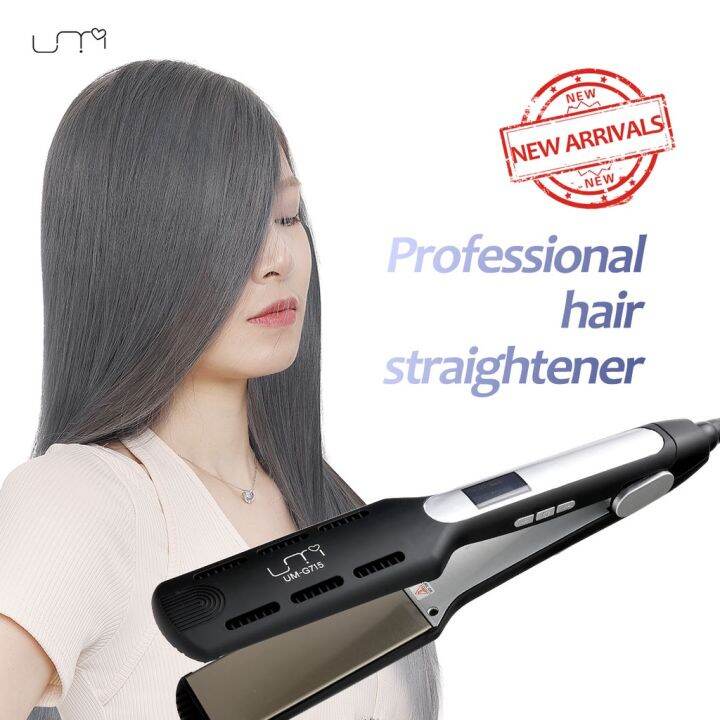 Professional Hair Straightener electrical splint rotate 360 degrees ...
