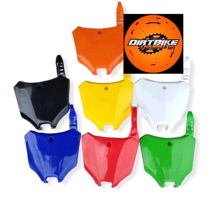 Papan Nomor Plat No CRF 250 450 Modify CRF 150 KLX Dtracker 150 TRAIL ...