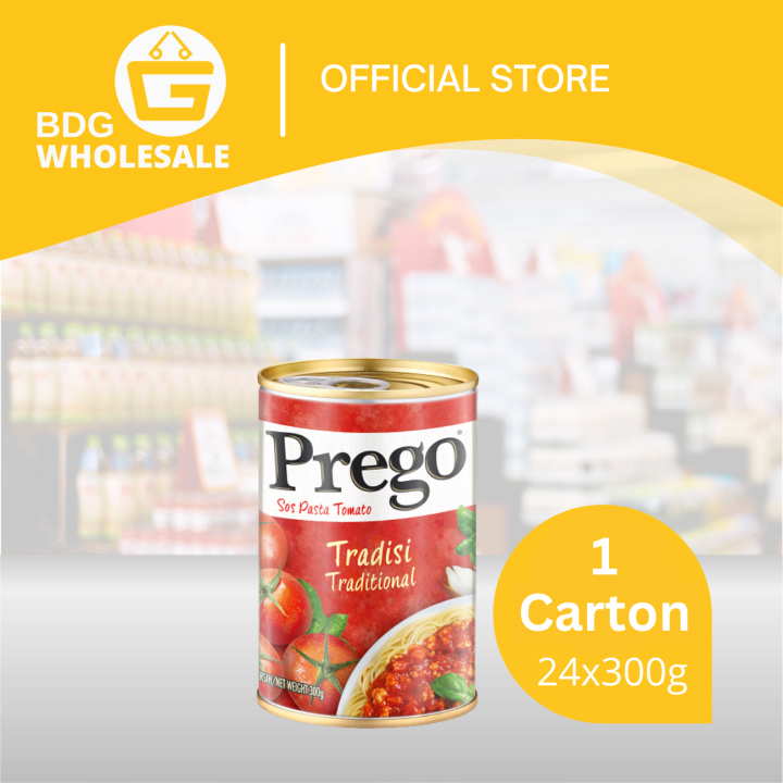 Prego Traditional Pasta Sauce 24 x 300g | Lazada