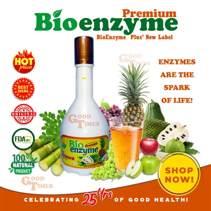 Bioenzyme Premium All Natural Herbal Juice Drink 500ml Digestive ...