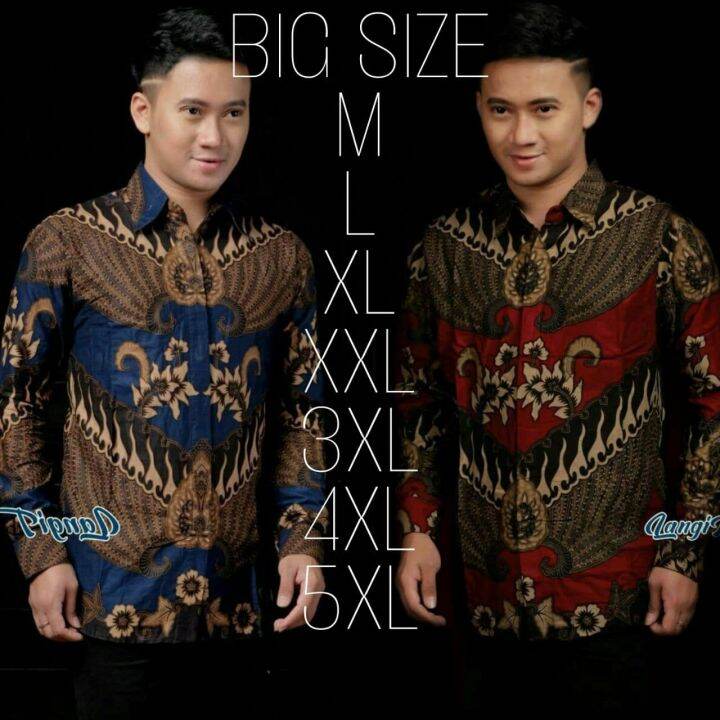 BATIK JUMBO BIG SIZE JUMBO M,L,XL,XXL,3XL,4XL,5XL,6XL MURAH - KEMEJA ...