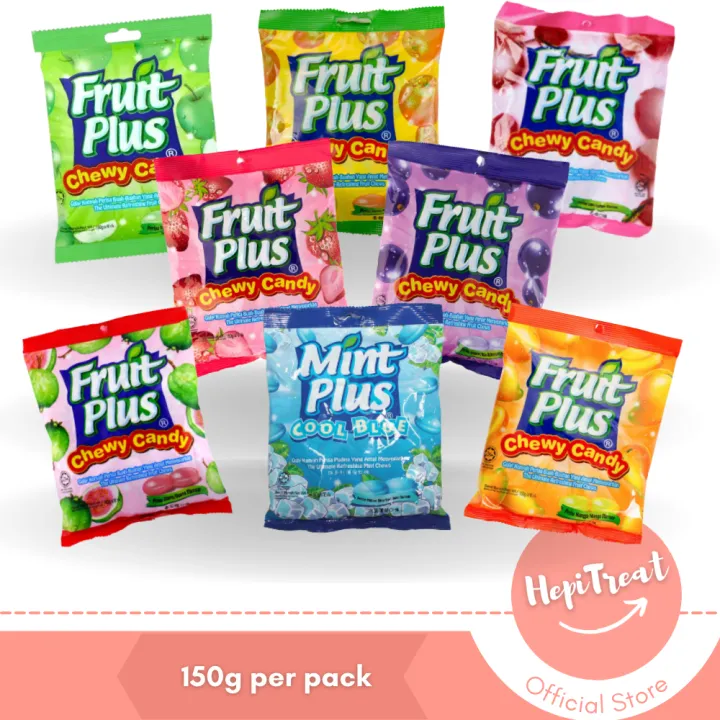 Fruit Plus Chewy Candy Fruity Sweets - 150g by Hepi Treat | Lazada