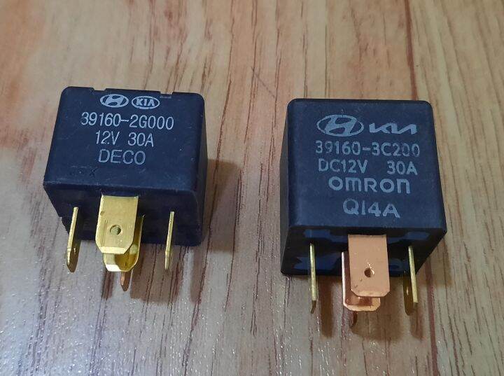 Relay DECO 39160-2G000 / Omron 39160-3C200 5 ขา DC 12V 30A KIA Hyundai ...