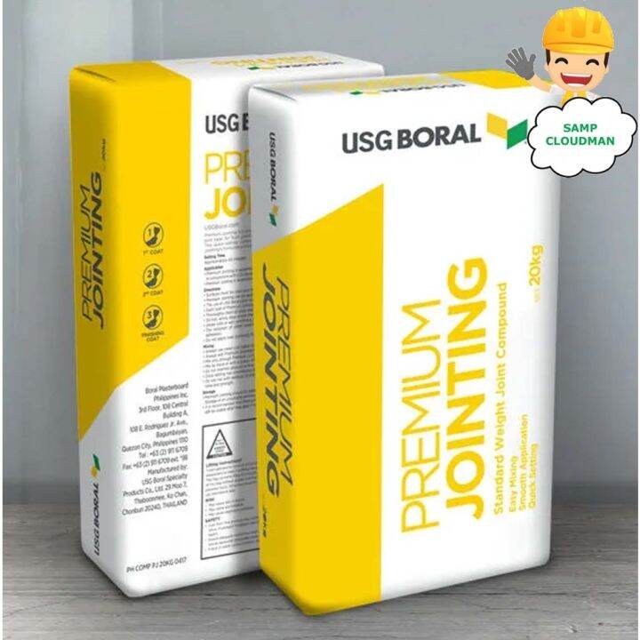Boral Powder Premium Jointing Compound 20Kg per Bag All Purpose Joint ...