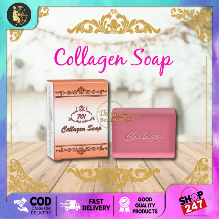 701 Collagen Plus Vit E Collagen Soap 85g | Lazada.co.th