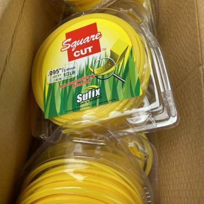 Pisau Potong Rumput Senar Nylon Cutter Sufix 42 Meter | Lazada Indonesia