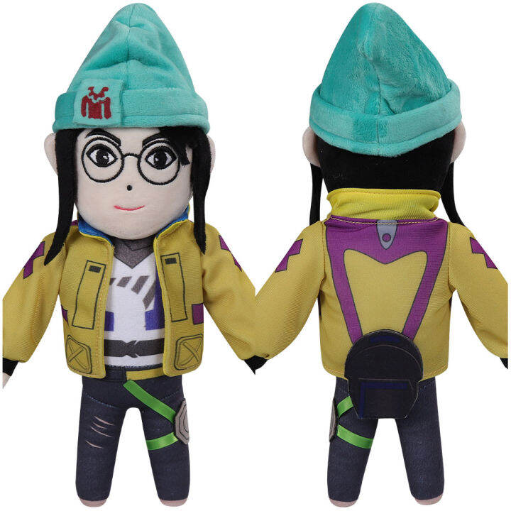 VALORANT Kiljoy Cosplay Plush Toys Cartoon Soft Stuffed Dolls Mascot ...