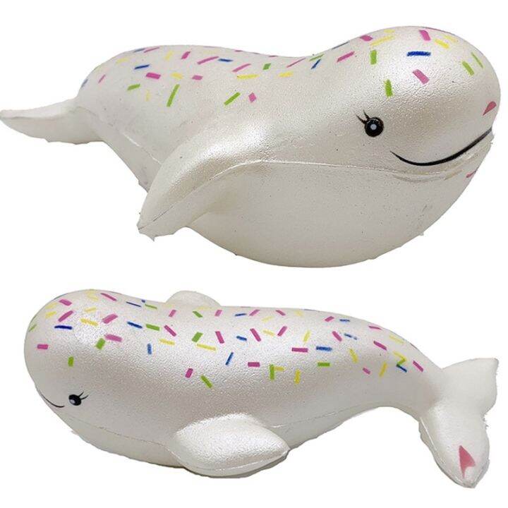 【Ready Stock】 WMMB 8'' Squishy Shark Fish Fidget Toy Soft PU Children ...