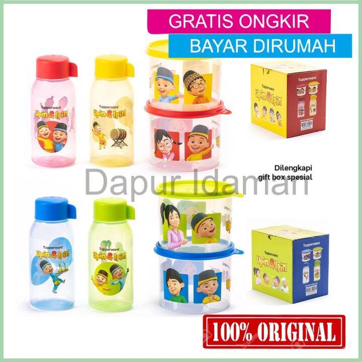 Tupperware Upin Ipin Snack Set Tupperware Promo April 2022 | Lazada ...