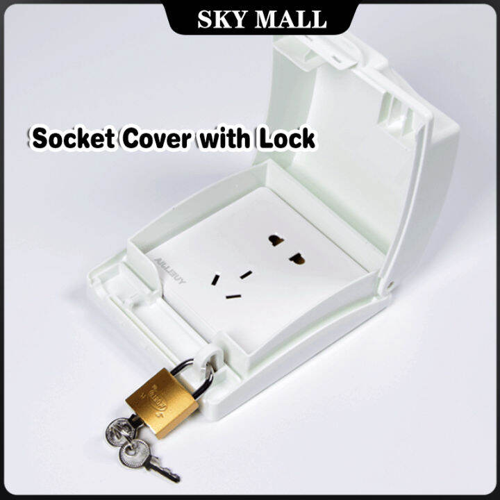 86-Type Socket Transparent Splash-Proof Box Outdoor Charging Pile ...