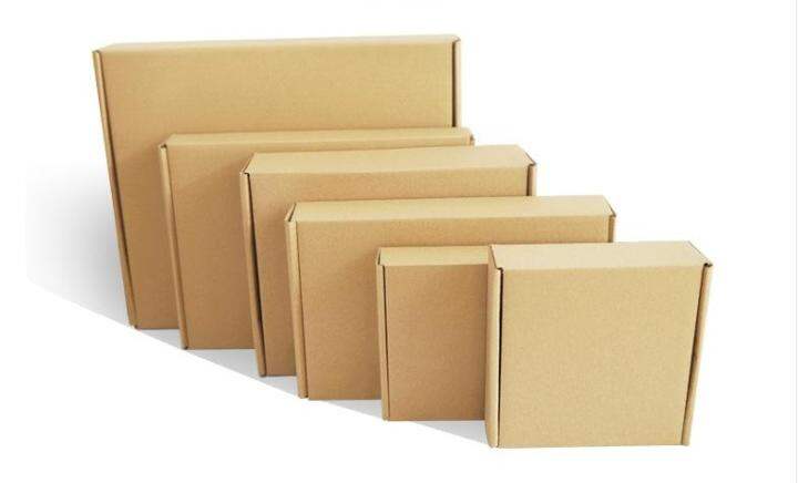 10 Pieces Corrugated Shipping Boxes Mailing Moving Packing Carton Box ...