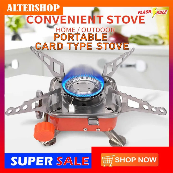 Original Portable Card Type Stove Gas Stove Camping Type Gas Stove ...