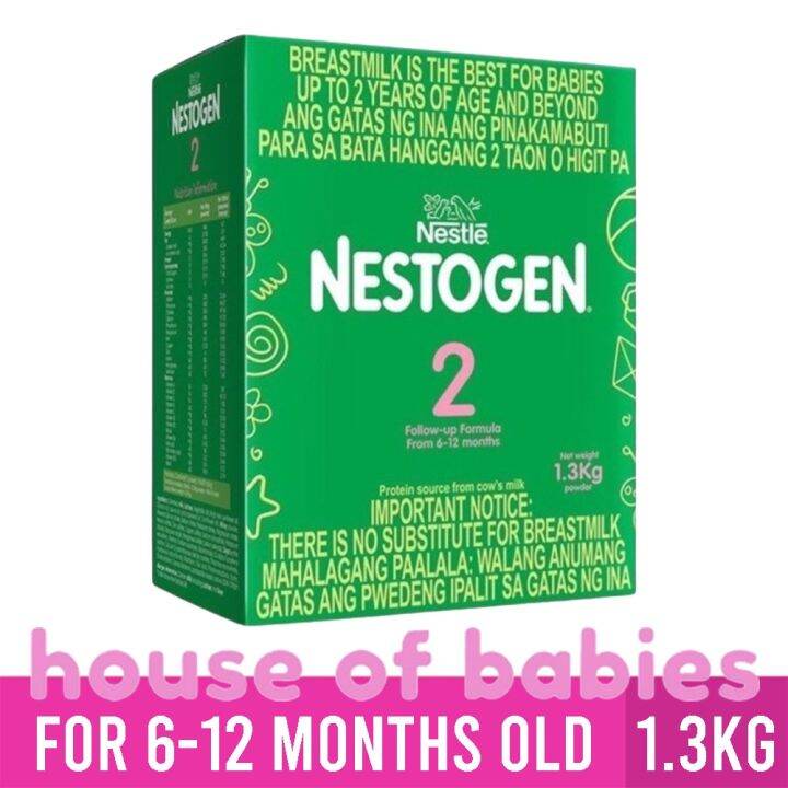 NESTOGEN 2 1.3kg 6-12 Months Old Milk Supplement | Lazada PH