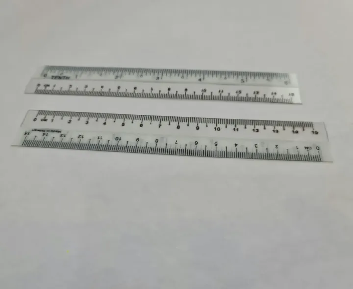 Plastic Straight Ruler / Pembaris 15cm/30cm | Lazada