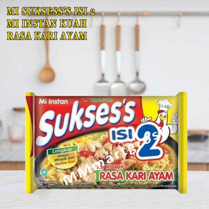 Mie Sukses Isi 2 / Mie instan Kuah / Rasa Kari Ayam / 116g | Lazada Indonesia