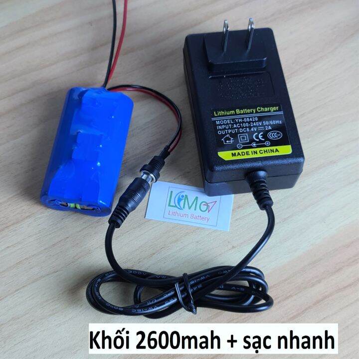 Khối pin 2S 7.2V - 8.4V (Nhiều mẫu) dòng xả cao 20A cho máy bắt vít ...