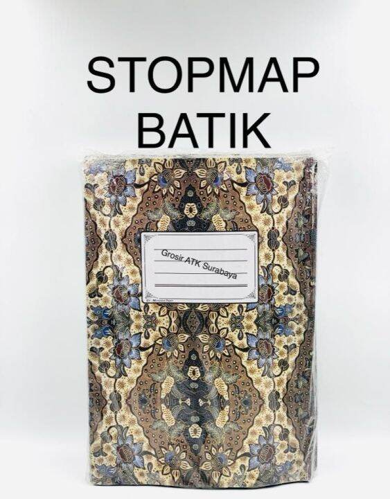 ( DAPAT 50 LEMBAR ) STOPMAP BATIK / Stop Map Motif Gambar BATIK Folio F4 | Lazada Indonesia